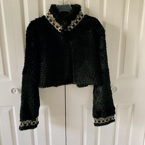 Redfish designs | Jackets & Coats | Redfish Design Genuine Black Rabbit ...